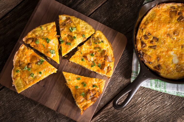 Zöldséges frittata - olcso-receptek.hu